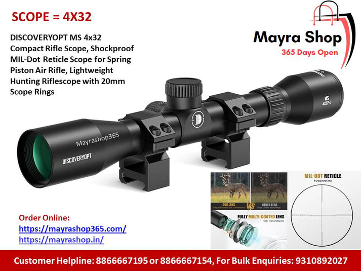 Discovery Scope | Rifle Scope | Metal Body Scope for Rifle – Mayra Shop 365