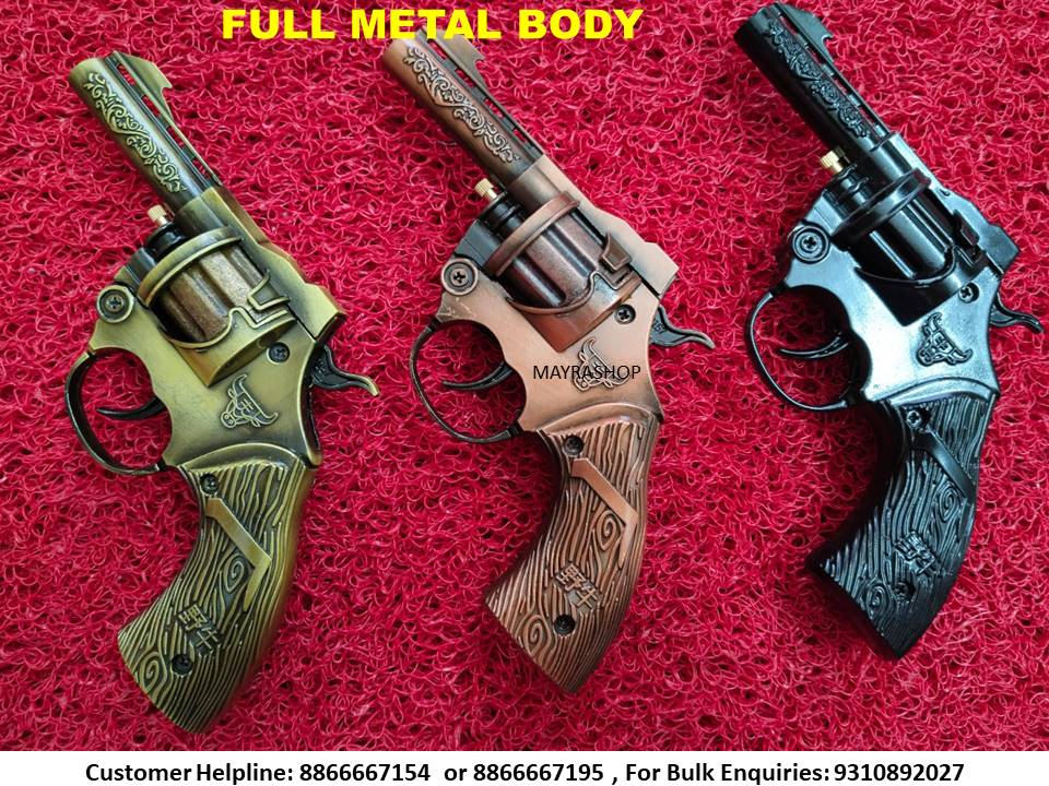 Missile gun for Diwali Festival - Metal Body Fire Ring Cap Gun Mayra ...